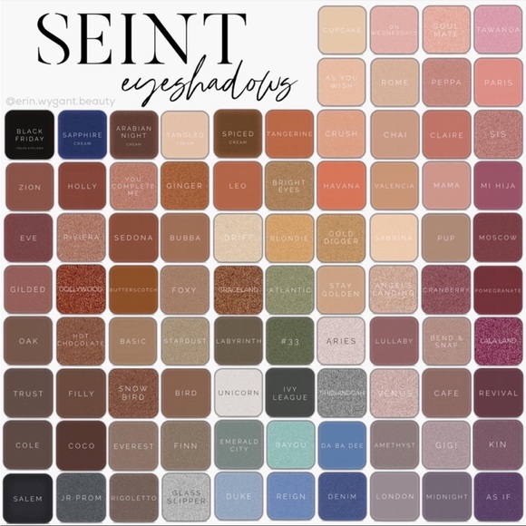 Seint | Makeup | Brand New Seint Custom Bundle Palette With 4 Cream ...